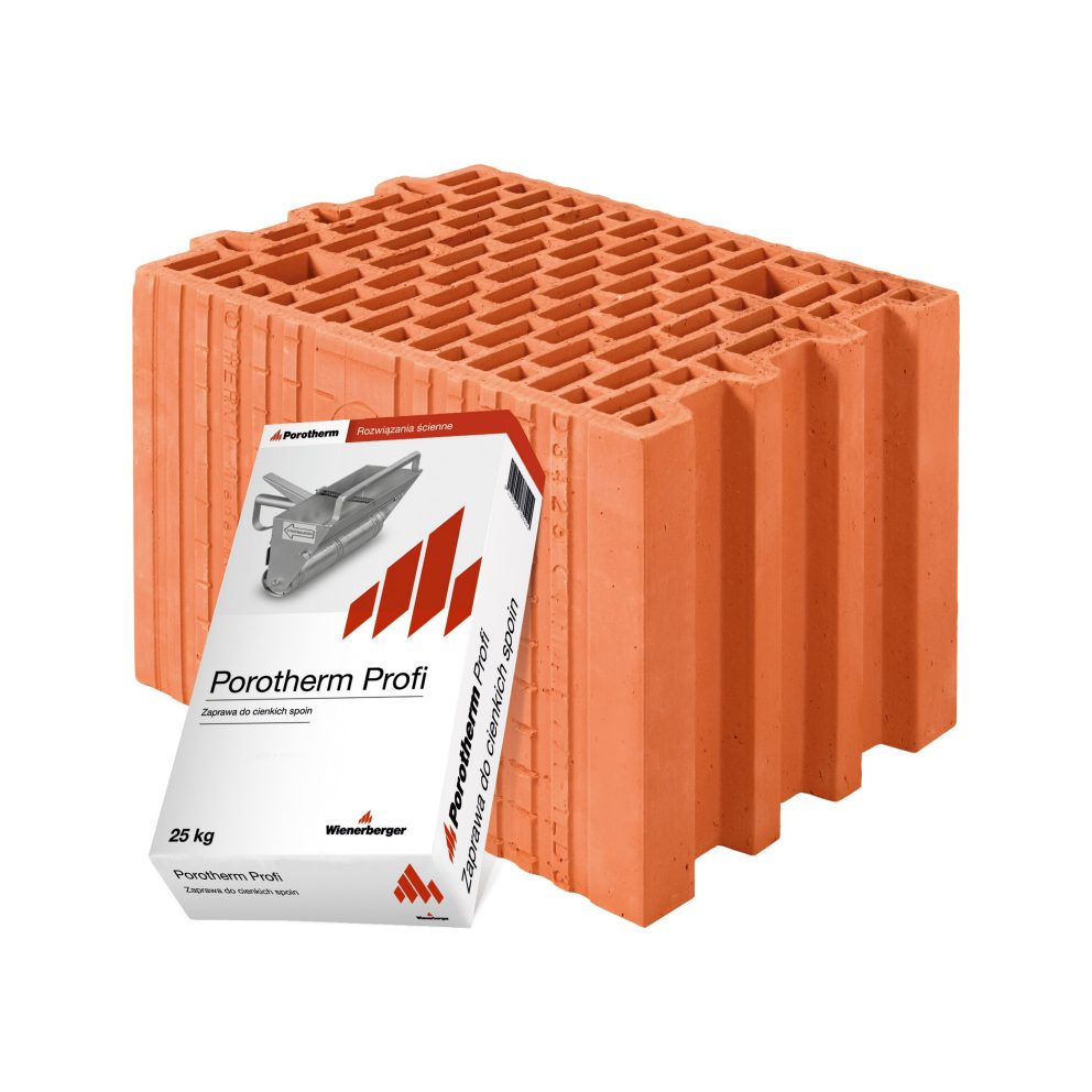 Porotherm 25 Profi - pustak ceramiczny, szlifowany